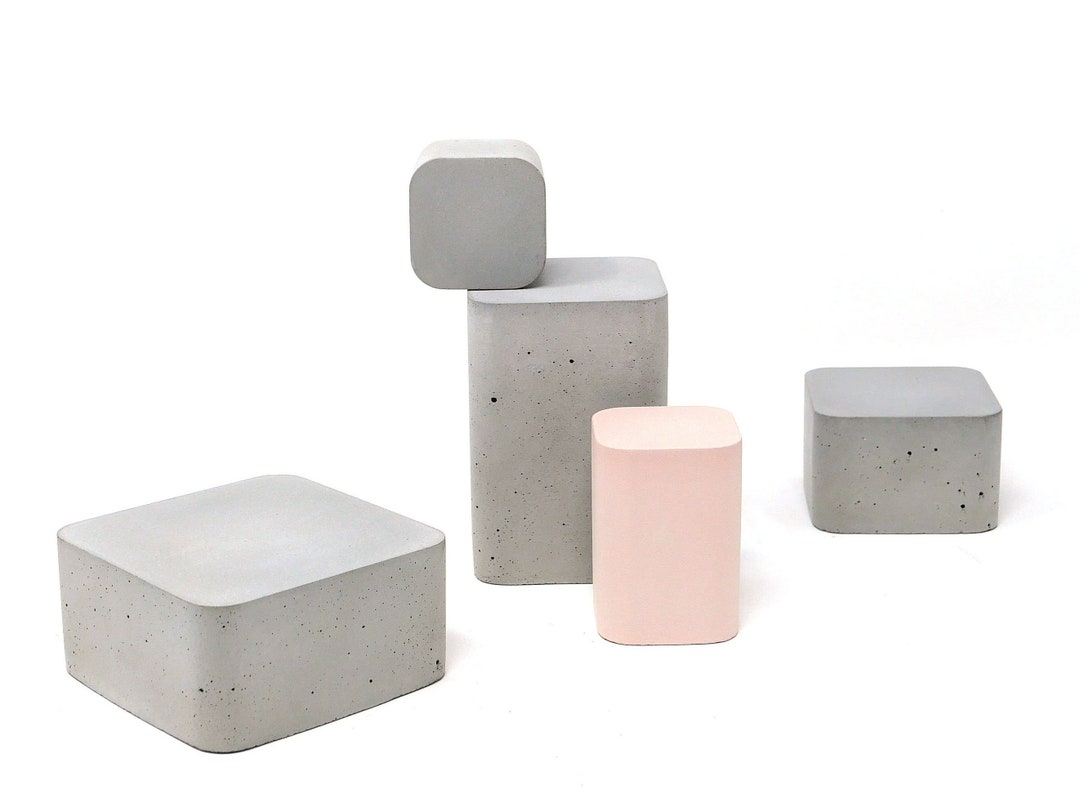 Concrete Cube - Display Stand - Etsy