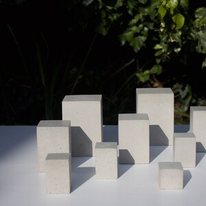 Concrete Block Display Stand | Etsy UK