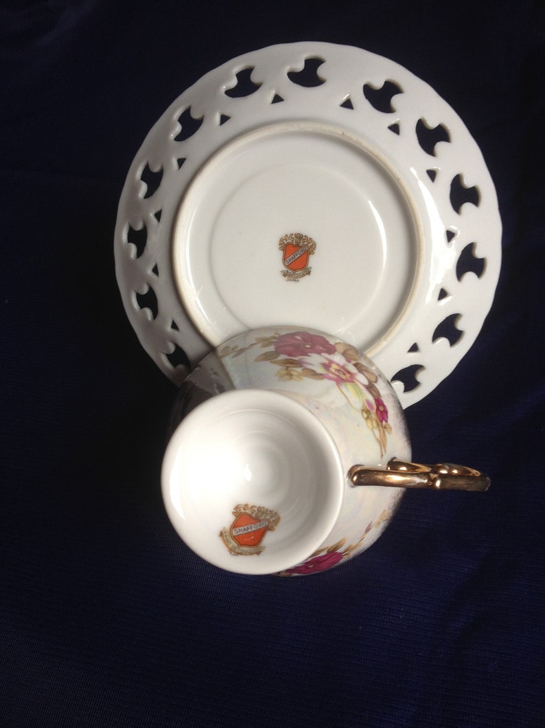 1920's Beautiful Vintage Lustered Cup and Saucer Gold - Etsy