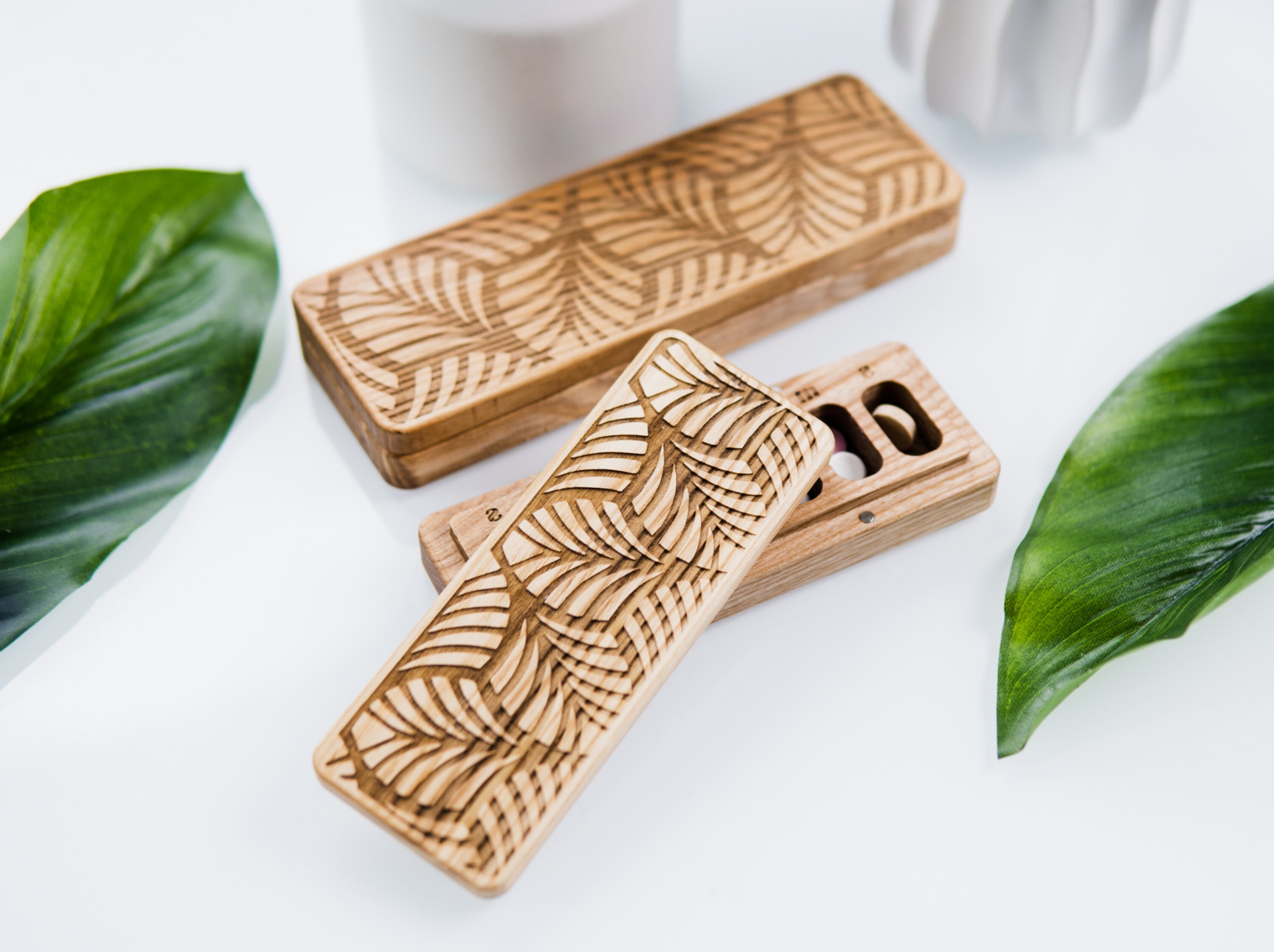 Wood Pill Box, Pill Organizer, 7 Day Pill Box, Pill Holder, Grandma ...