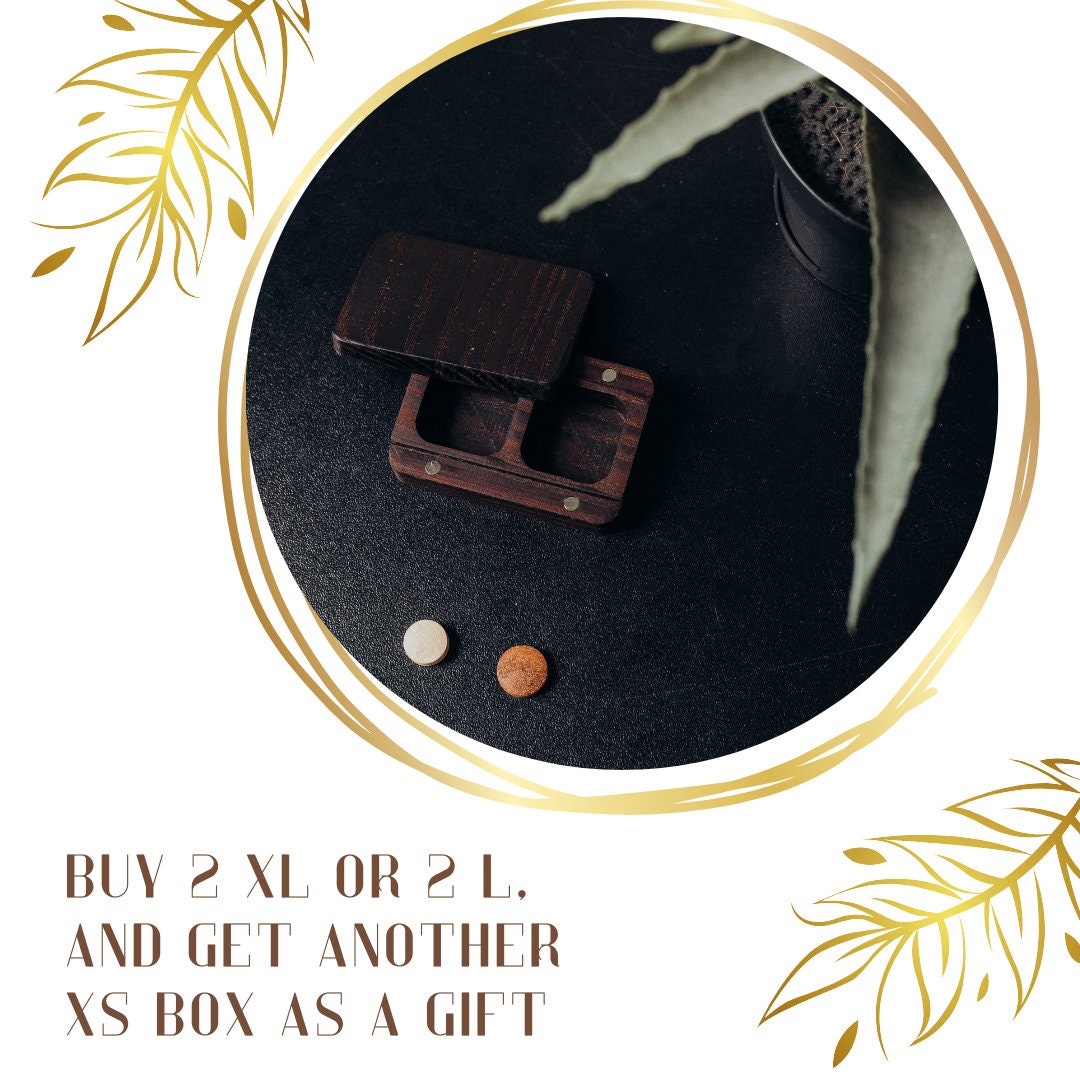 Oval Pill Holder, Unique Pill Box Gift, Vitamin Case, Eco Pill Box ...