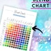Color Tracker, Colour Tracker, Coloring Book Tracker, Colouring Book ...