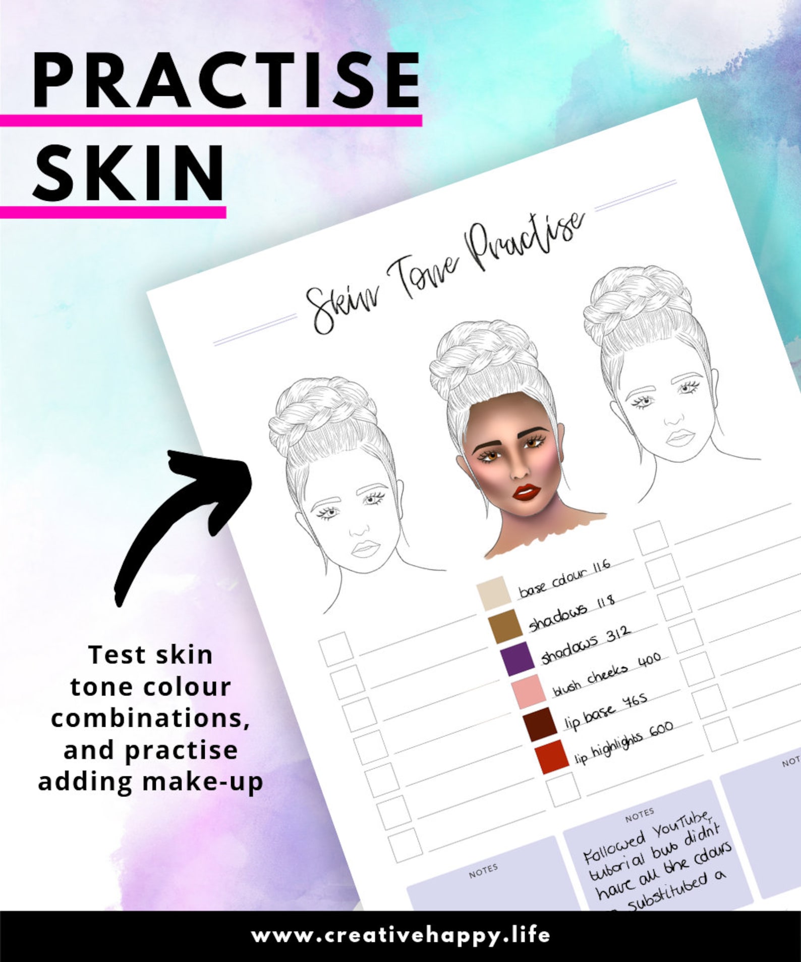 Color Tracker, Colour Tracker, Coloring Book Tracker, Colouring Book ...