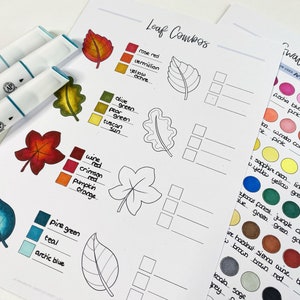 Color Tracker, Colour Tracker, Coloring Book Tracker, Colouring Book ...