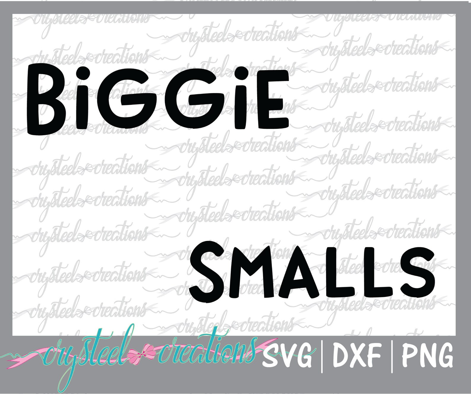 Biggie And Smalls Svg Dxf Png Silhouette Cricut Cut File Etsy