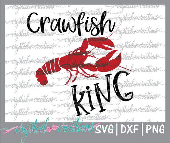 Painting Cute fun Crawfish Princess SVG PNG Vinyl Design crawfish boil ...