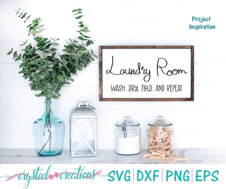 Laundry Room Fun Font SVG PNG DXF eps Silhouette Cricut | Etsy