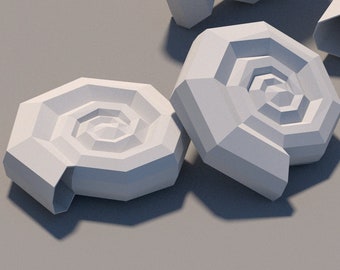 Papercraft Croissant, PDF Croissant Template, for DIY Croissant, 3D ...