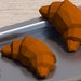 Papercraft Croissant, PDF Croissant Template, for DIY Croissant, 3D ...