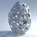 3D Papercraft Easter Egg, Lowpoly Easter Egg SVG Template, Paper Decor ...