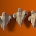 Papercraft DIY Ghost , Papercraft Halloween Ghost, Dxf Ghost Drawing ...