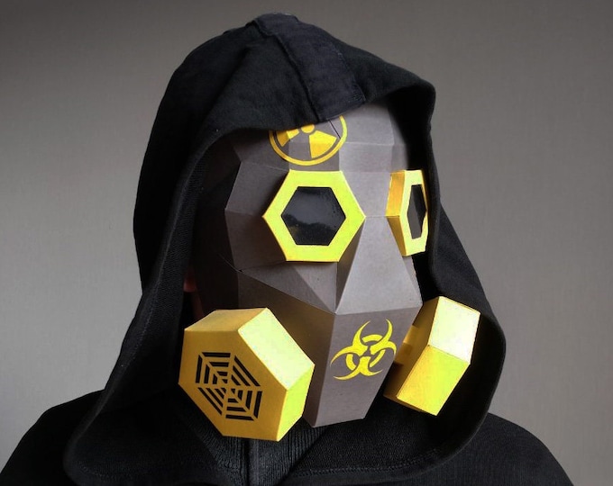 LATEX GAS MASK - Etsy