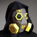 Papercraft Gas Mask Template, DIY Paper Mask, Low Poly , Printable ...