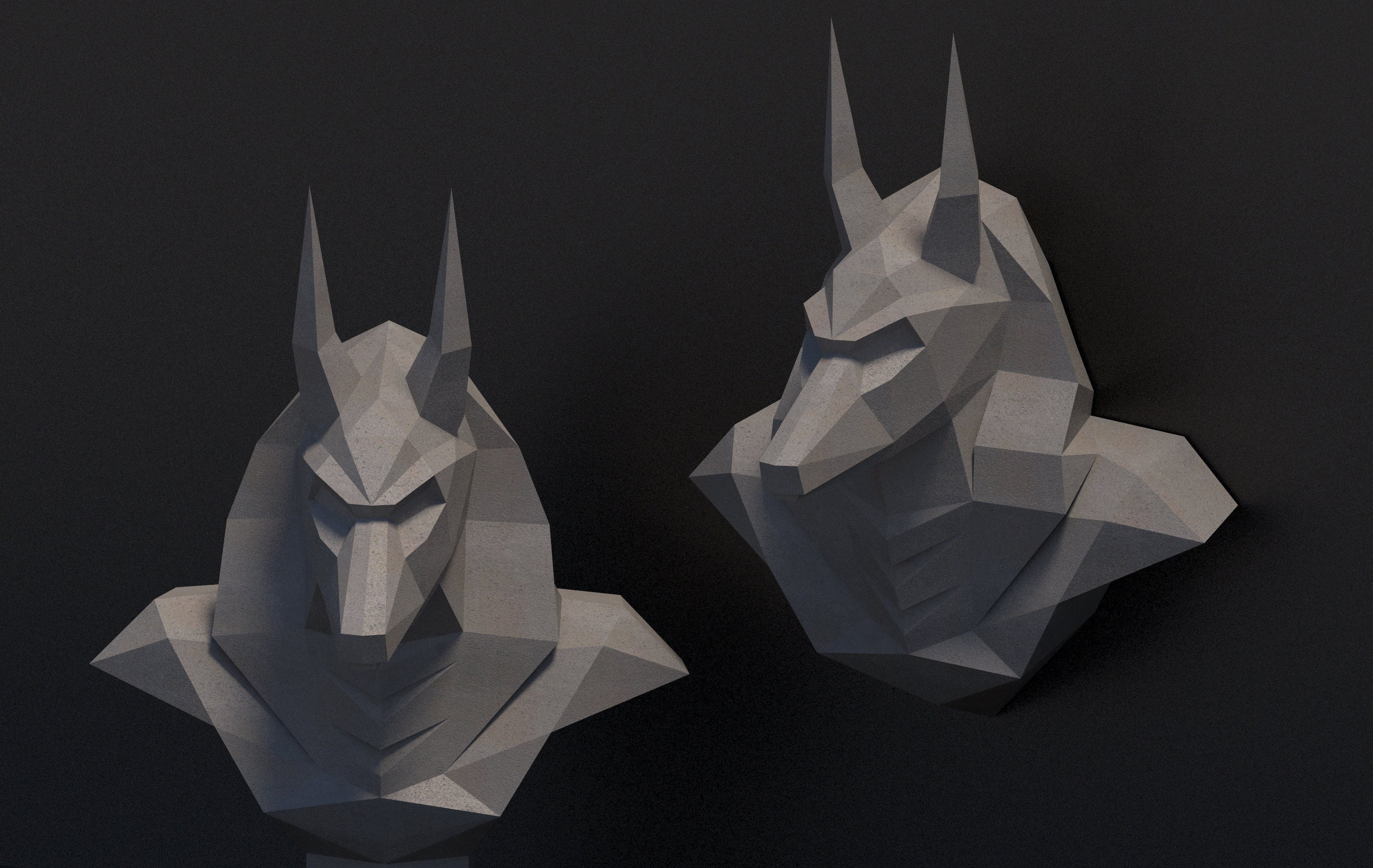 Papercraft DIY Anubis Model Paper 3d Anubis Anubis Template - Etsy