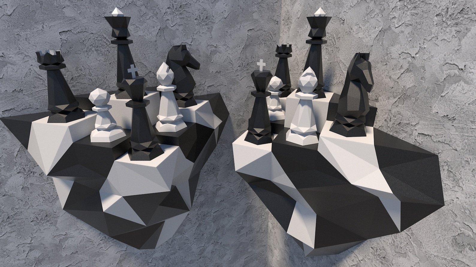 Chess Queen Papercraft PDF Template for DIY 3D Origami | Etsy