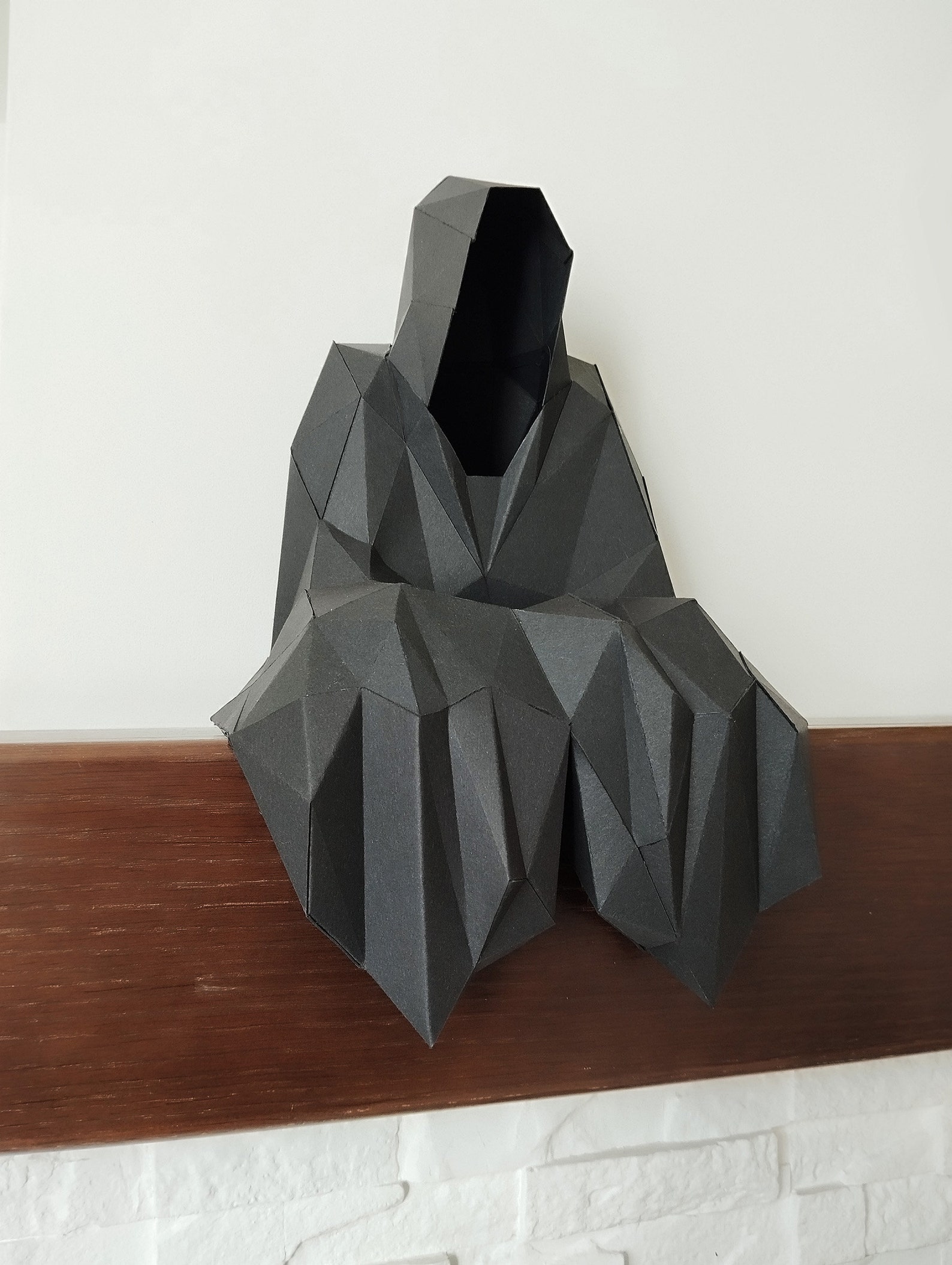 3D Papercraft Ghost PDF Template, Papercraft Halloween Decoration, SVG ...