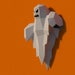 Papercraft DIY Ghost , Papercraft Halloween Ghost, Dxf Ghost Drawing ...