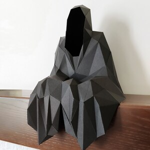 3D Papercraft Ghost PDF Template, Papercraft Halloween Decoration, SVG ...