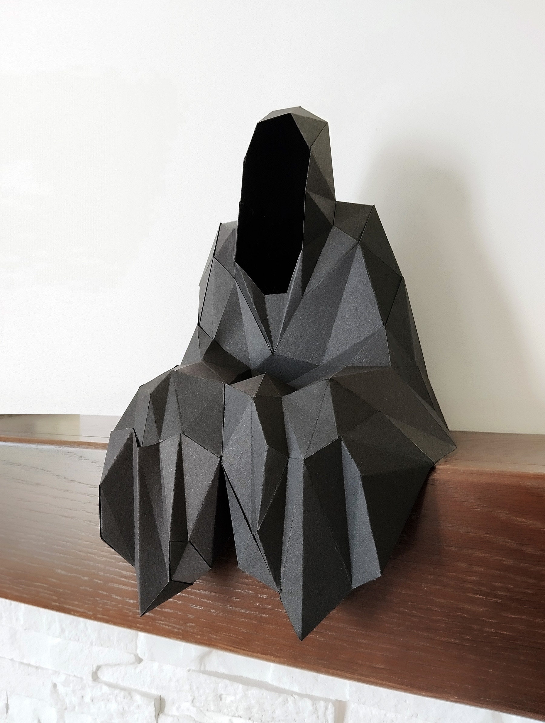 3D Papercraft Ghost PDF Template, Papercraft Halloween Decoration, SVG ...