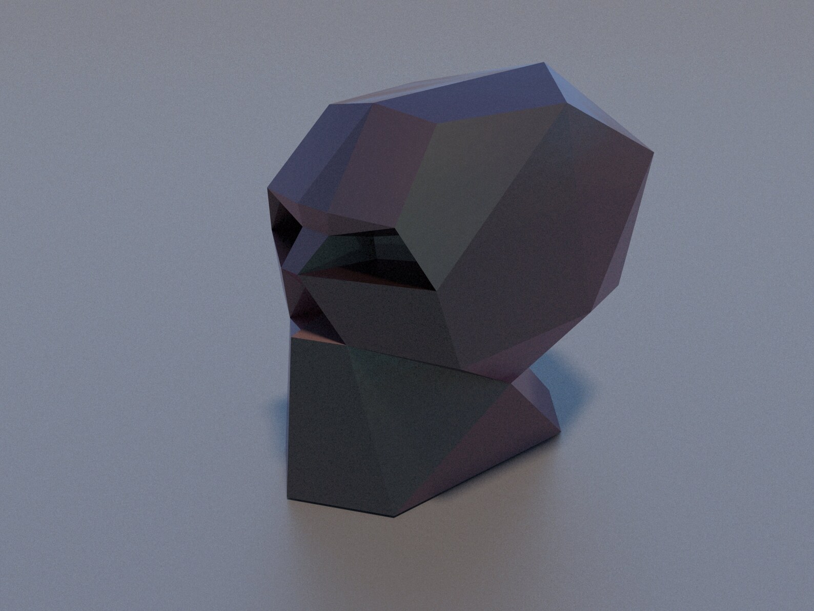 Skull Papercraft Template 3D Paper Skull DIY Halloween - Etsy