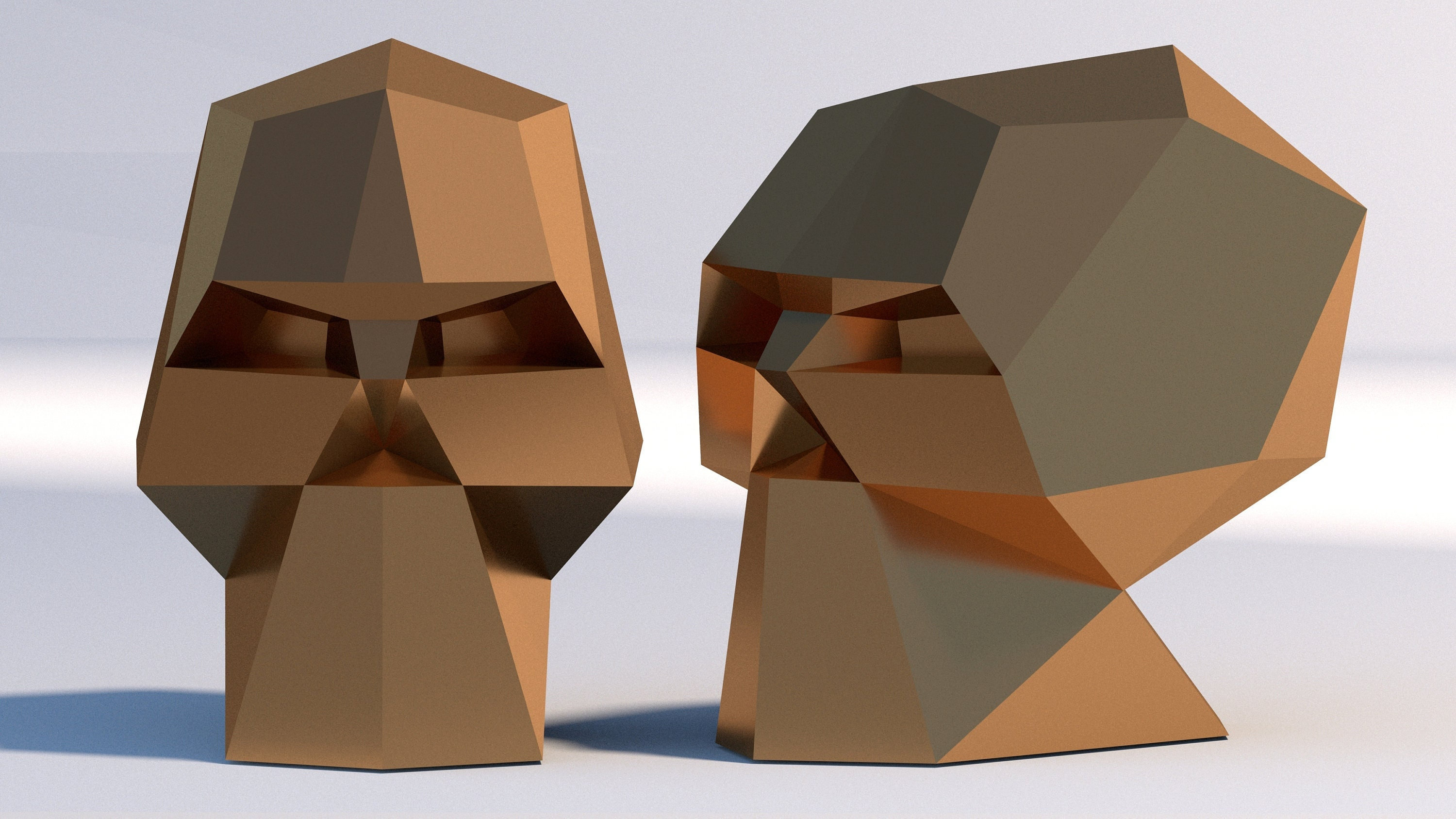 Skull Papercraft Template 3D Paper Skull DIY Halloween - Etsy UK