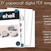 Papercraft PDF Template for Sea Shell, Origami, Paper, Sculpture ...