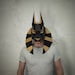 Papercraft DIY Anubis Mask, Paper 3d Anubis Mask, Anubis Template, SVG ...