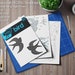 Papercraft 3D Swallow Bird Digital Template for DIY Wall Decoration ...