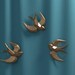Papercraft 3D Swallow Bird Digital Template for DIY Wall Decoration ...