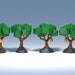3d Papercraft Tree Template, Low Poly Paper Tree Template,diy Origami ...