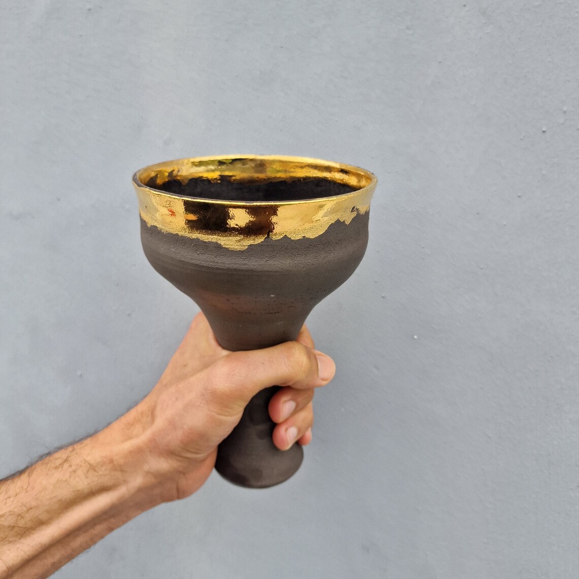 Handmade Smudge Bowl Rustic Copal Burner Gold Ceremonial - Etsy