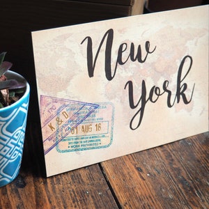 Destination Table Name / Number Centre Pieces for a Travel Themed ...