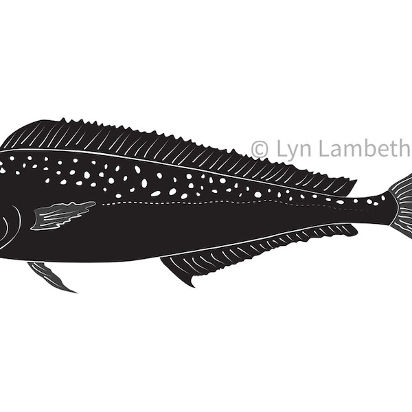 Mahi Mahi Dxf - Etsy