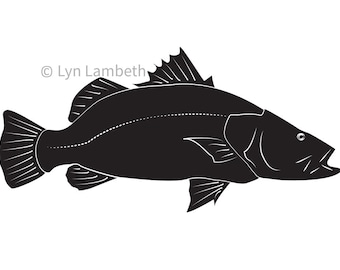 Barramundi Svg - Etsy Australia