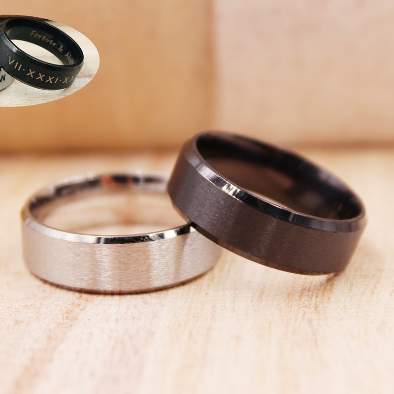 Stainless Steel Ring - Etsy