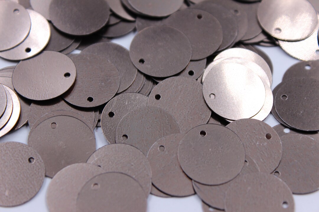 30 Gram Flat Sequins, 15mm Loose Sequins Approx 550pcs , Metallic ...