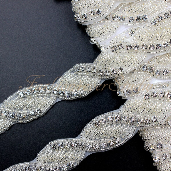 Crystal Bead Trim - Etsy