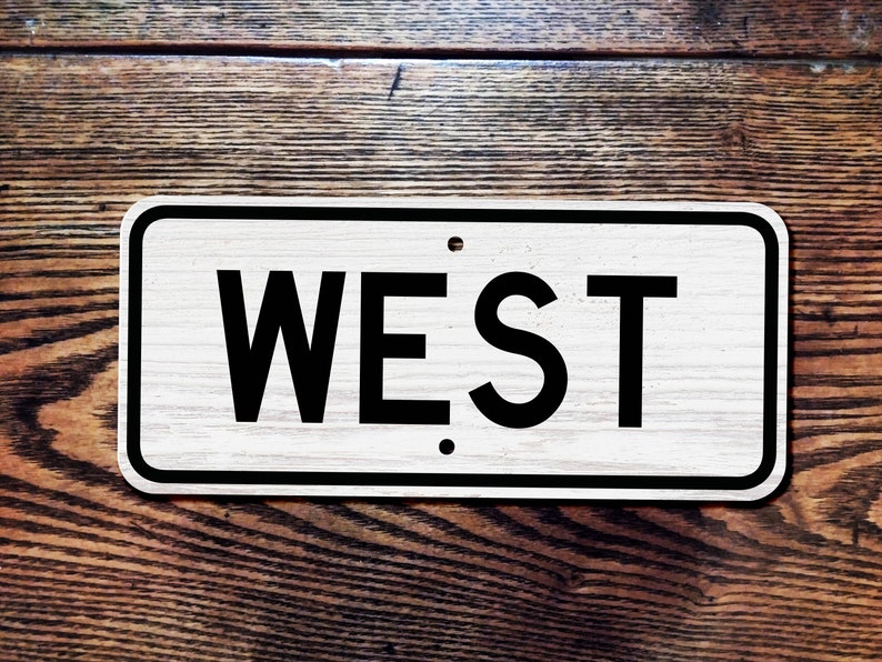 Vintage Wooden DIRECTION Signs Replica for US Route Signs. - Etsy