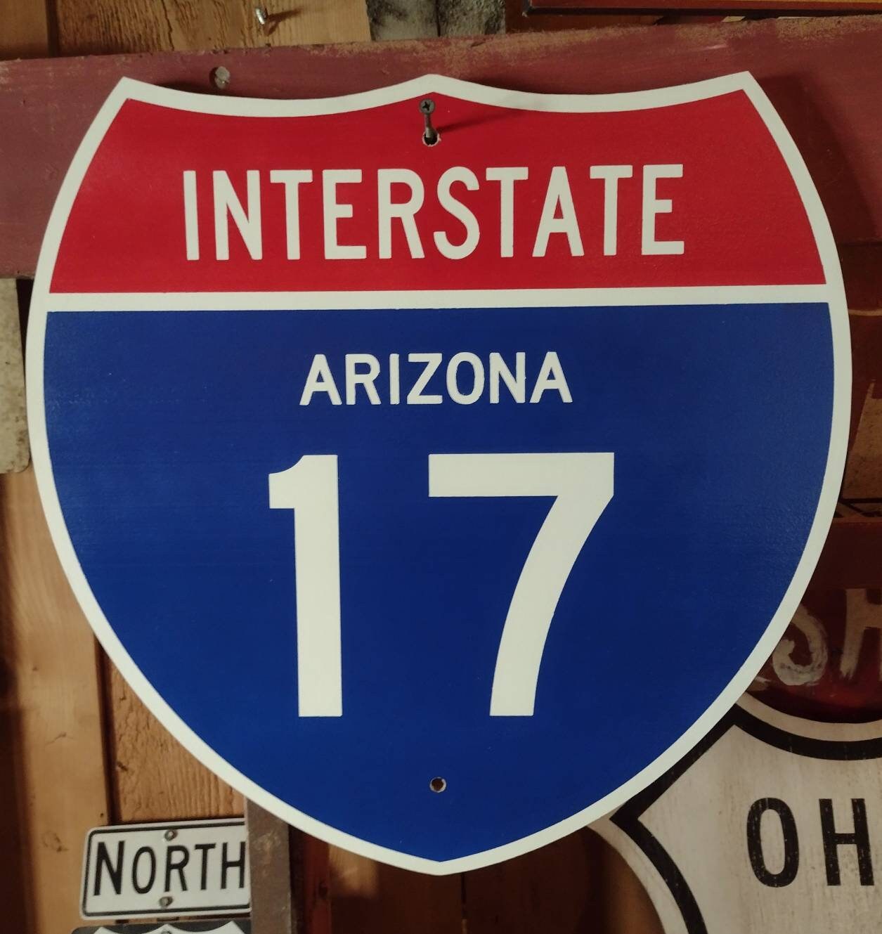 Vintage Wooden Interstate Highway Sign Replica. 1957 Edition - Etsy