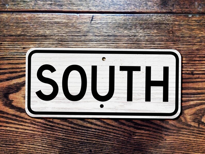 Vintage Wooden DIRECTION Signs Replica for US Route Signs. - Etsy