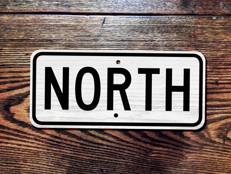 Vintage Wooden DIRECTION Signs Replica for US Route Signs. - Etsy