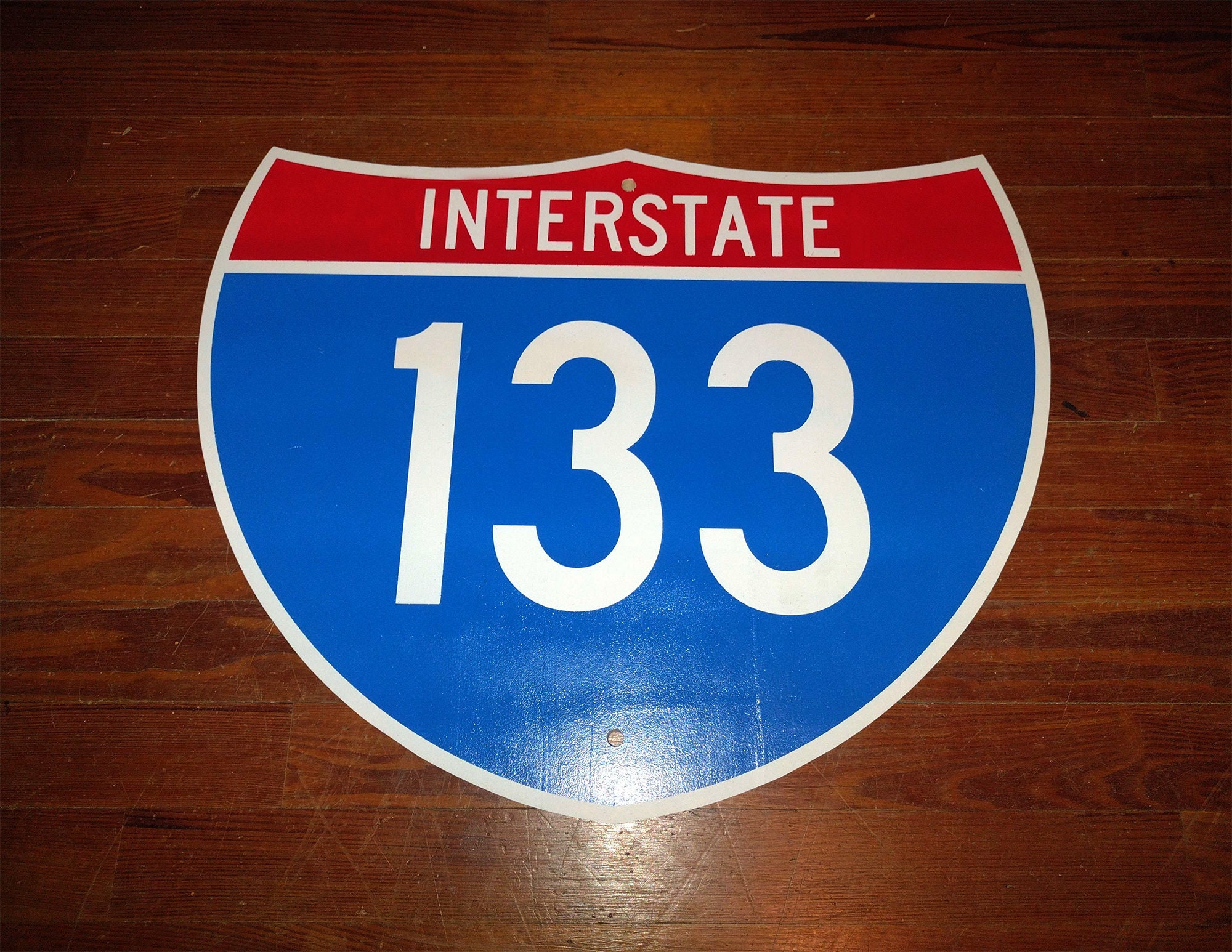 Wooden Interstate Highway Sign Replica. 1978 Edition - Etsy
