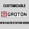 Vintage Wooden JUNCTION Sign Replica for US Route Signs & Interstate ...
