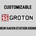 Vintage Wooden JUNCTION Sign Replica for US Route Signs & Interstate ...
