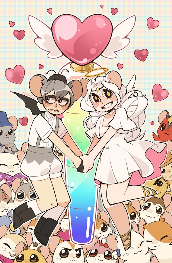 Hamha Hamtaro Ham Ham Heartbreak Poster Print | Etsy