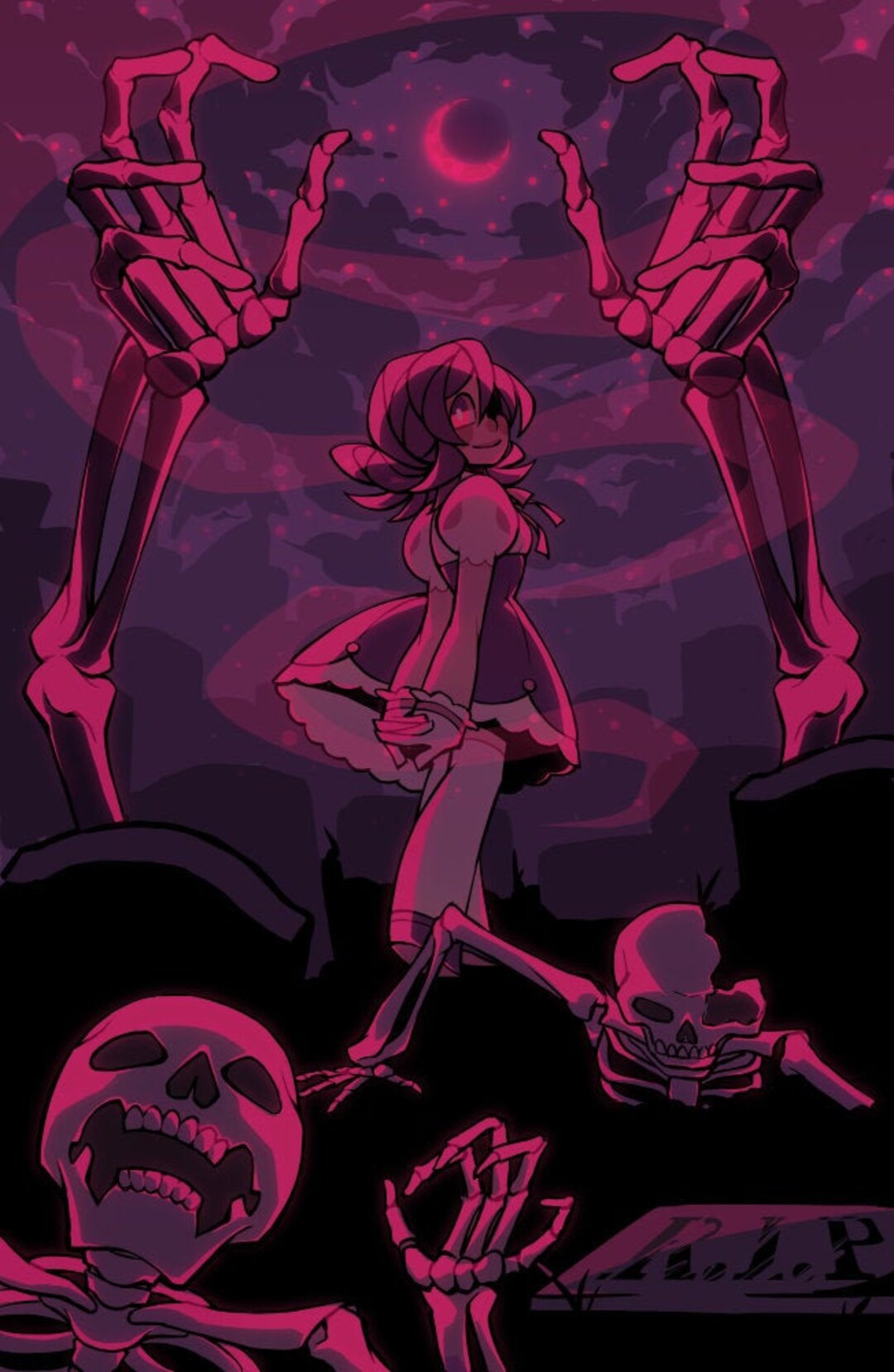 Grave Witch | Original Character | Poster Print - Etsy