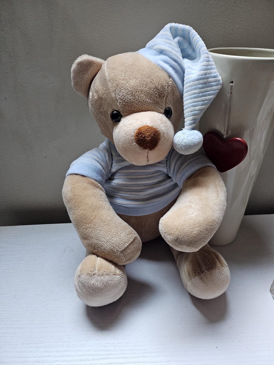 Vintage Ale Hop 13" Tall Cute Beige Teddy Bear Soft Plush Toy - Etsy