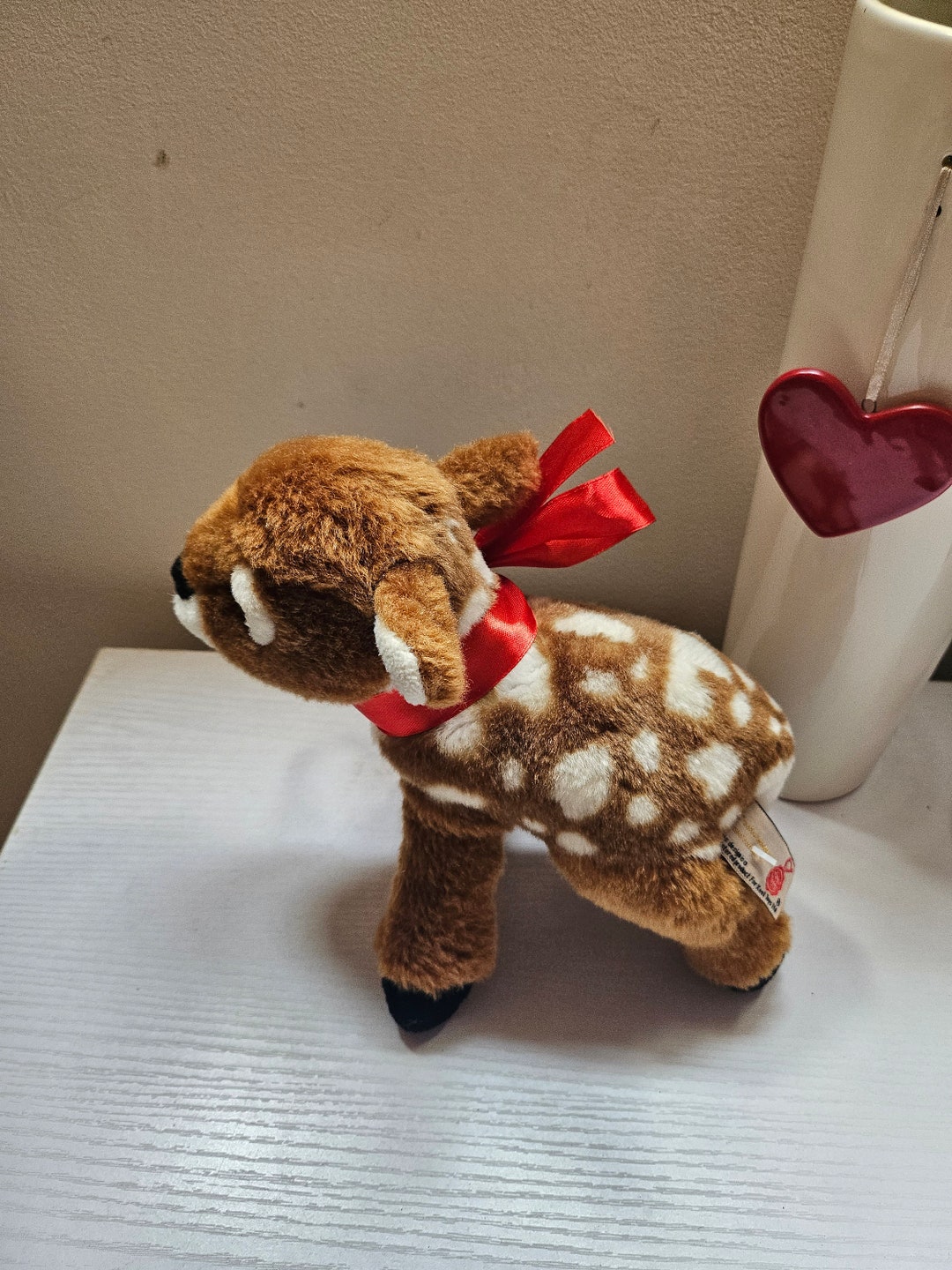 Vintage Old Keel Toys Cute Bambi Dear Soft Plush Toy - Etsy