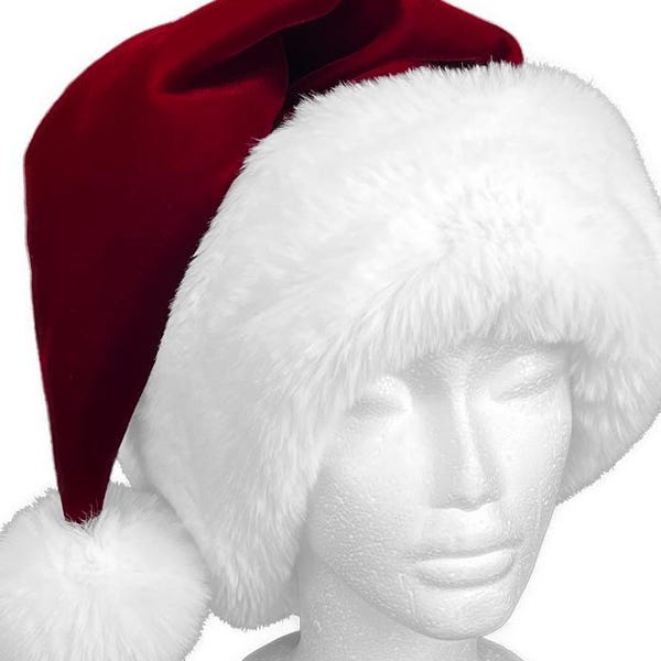 Luxury Santa Hat - Etsy