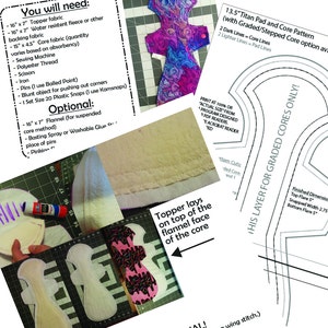 5 Sizes Complete Battle Axe Bundle Cloth Pad Pattern PDF - Etsy Australia